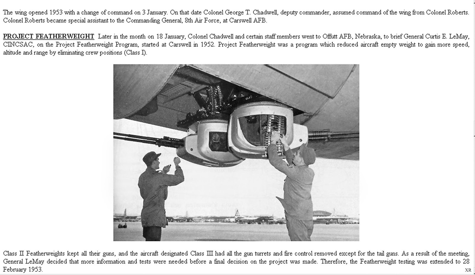 [TMP] "B-36 cannons - 1949" Topic